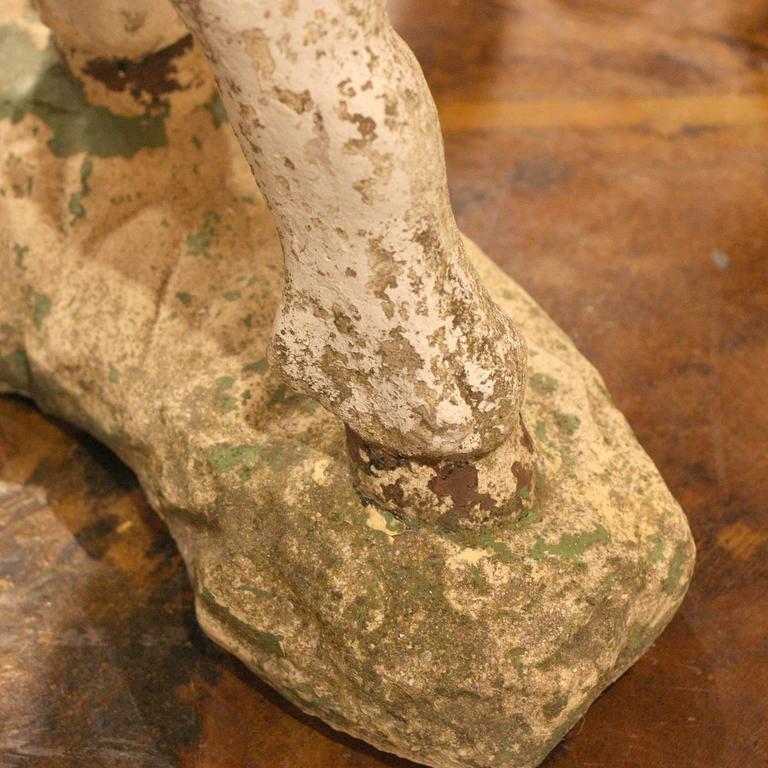 French Concrete Donkey Planter, circa 1950 at 1stDibs | concrete donkey ...