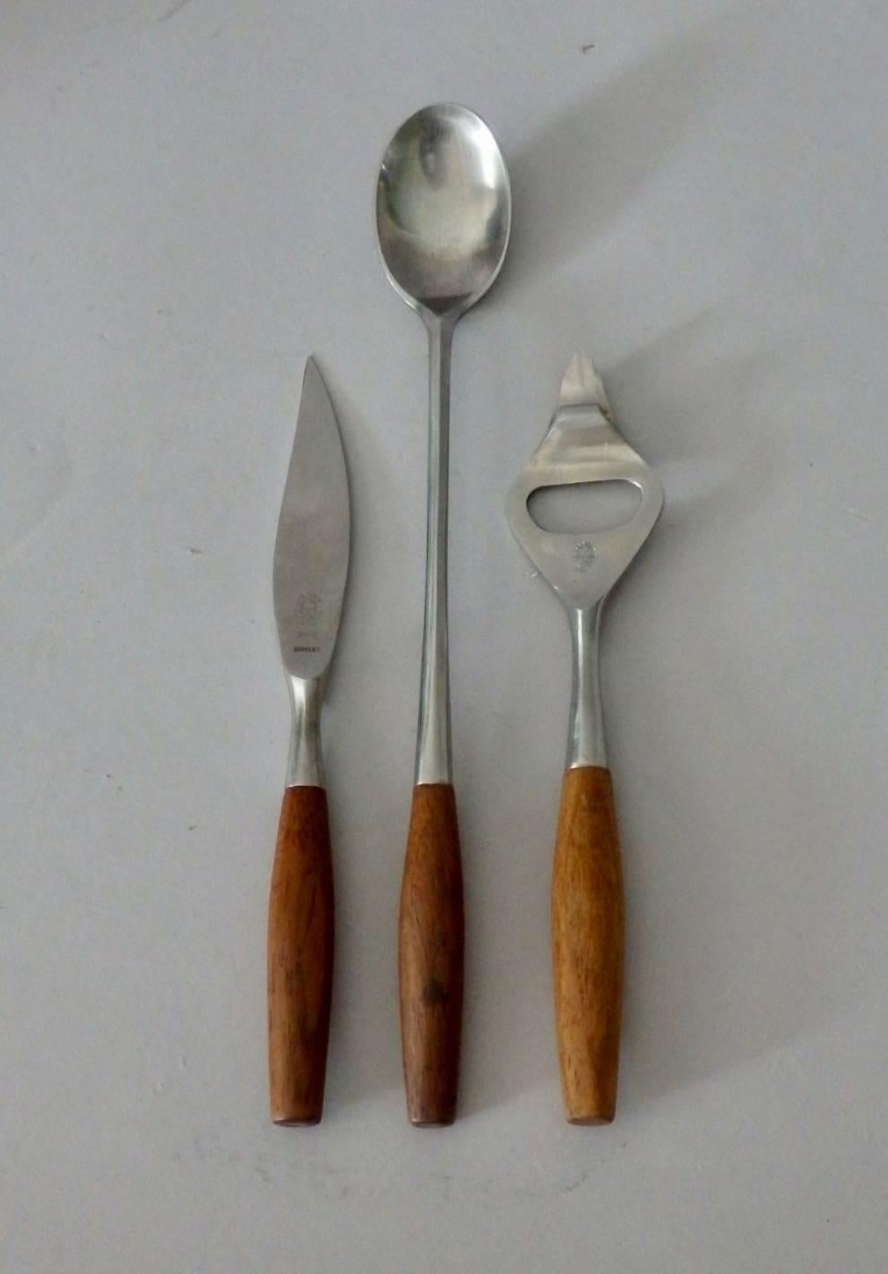 Early Dansk JHQ Barware Set at 1stDibs