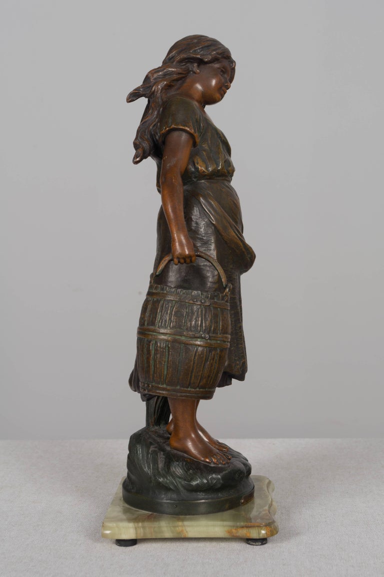 19th Century French Sculpture of Cosette at 1stDibs