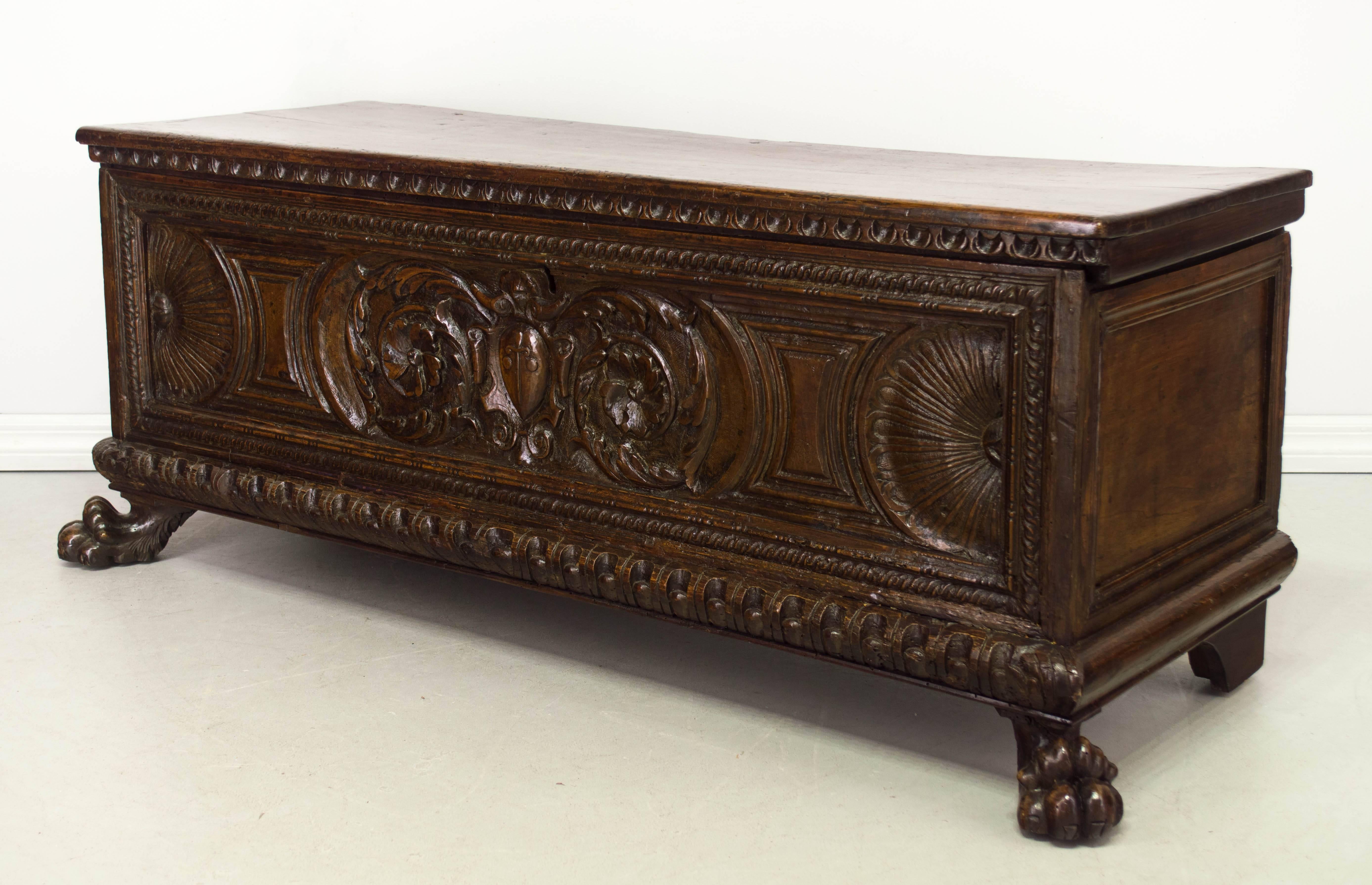 18th Century Italian Cassone or Chest at 1stDibs