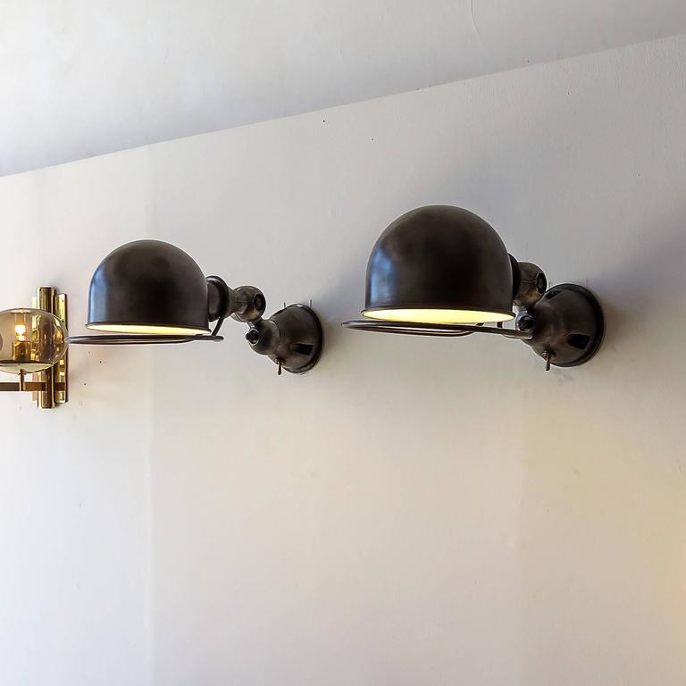 Pair of Jielde Wall Lights at 1stDibs