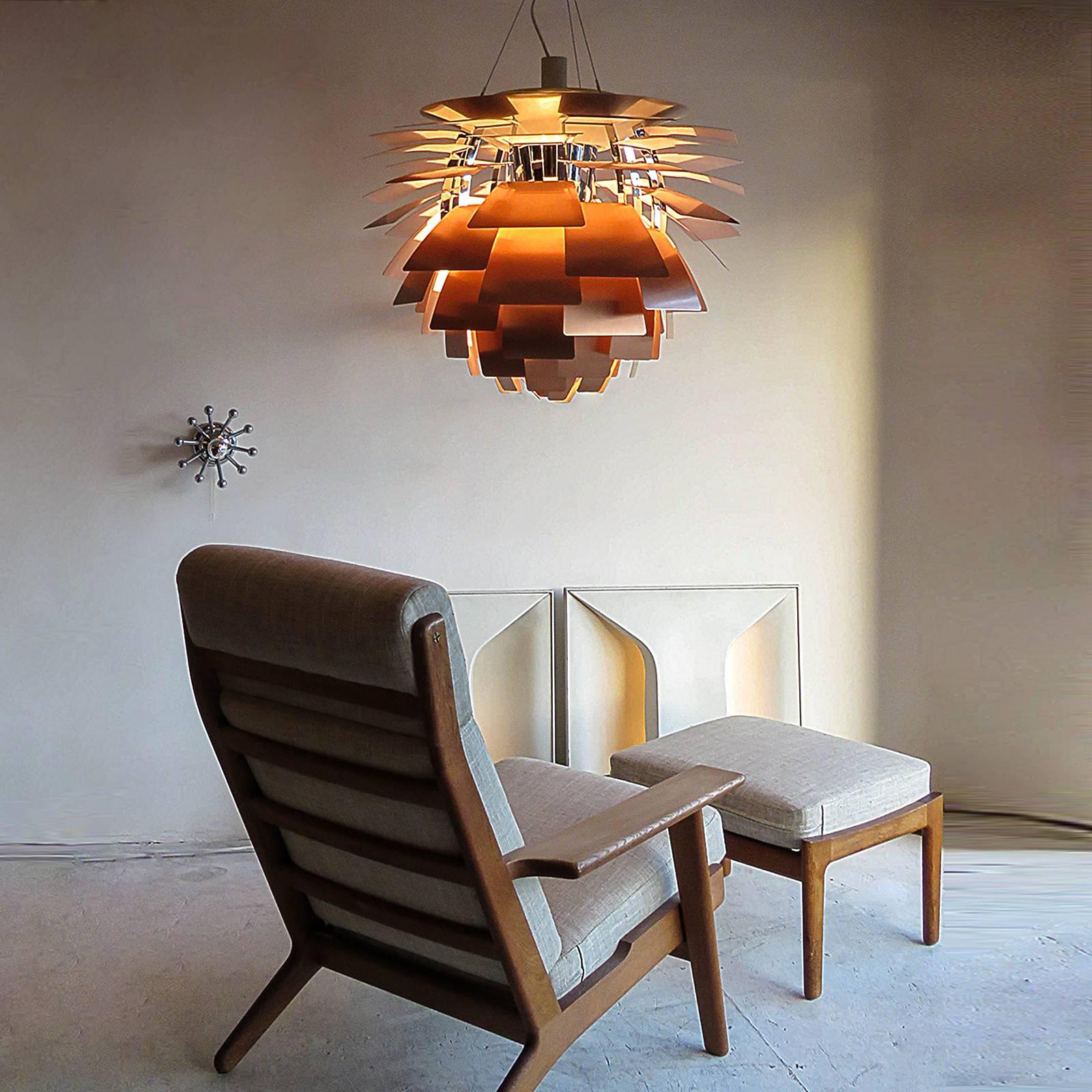 Large PH Artichoke Copper Lamp by Poul Henningsen at 1stDibs
