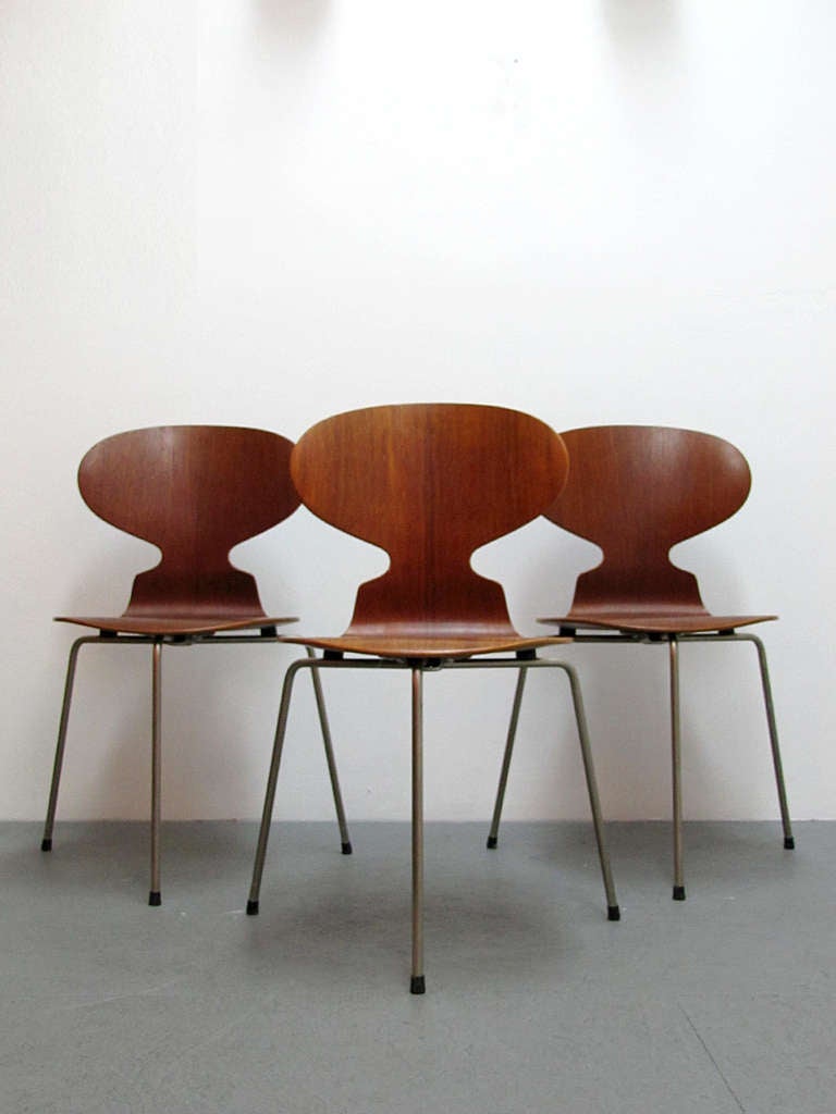 Arne Jacobsen Ant Chairs at 1stDibs