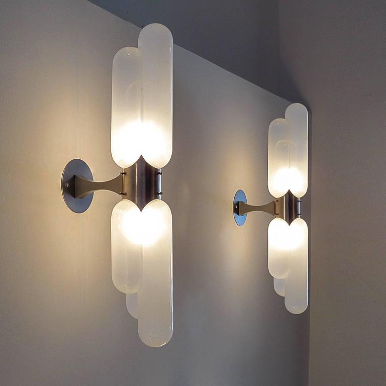 Pair of Leucos Wall Lights at 1stDibs