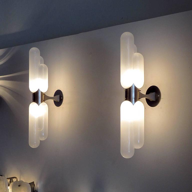 Pair of Leucos Wall Lights at 1stDibs