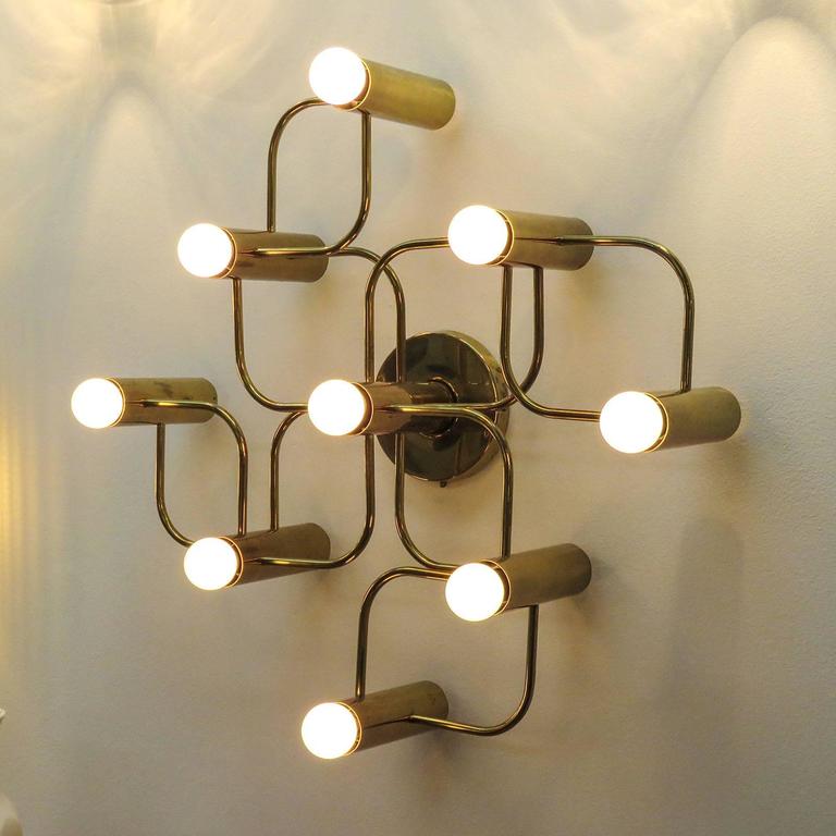 German Leola Flush Mount Light Fixture at 1stDibs
