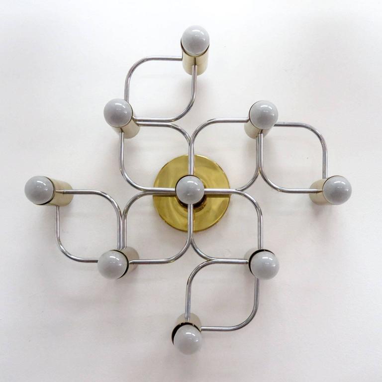 German Leola Flush Mount Light Fixture at 1stDibs | german light fixtures