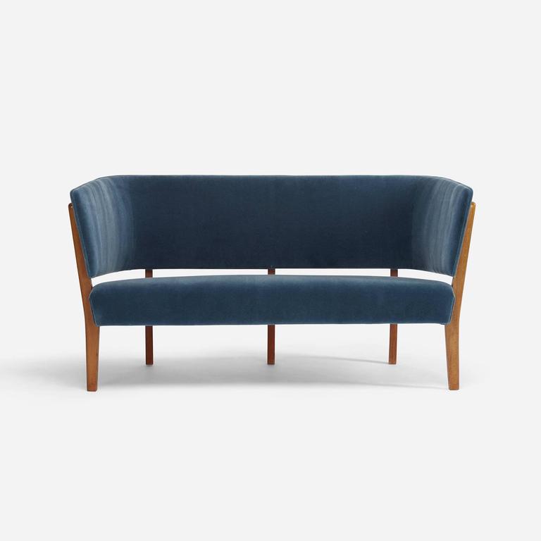 Sofa, Model 2240 by Søren Hansen for Fritz Hansen at 1stDibs