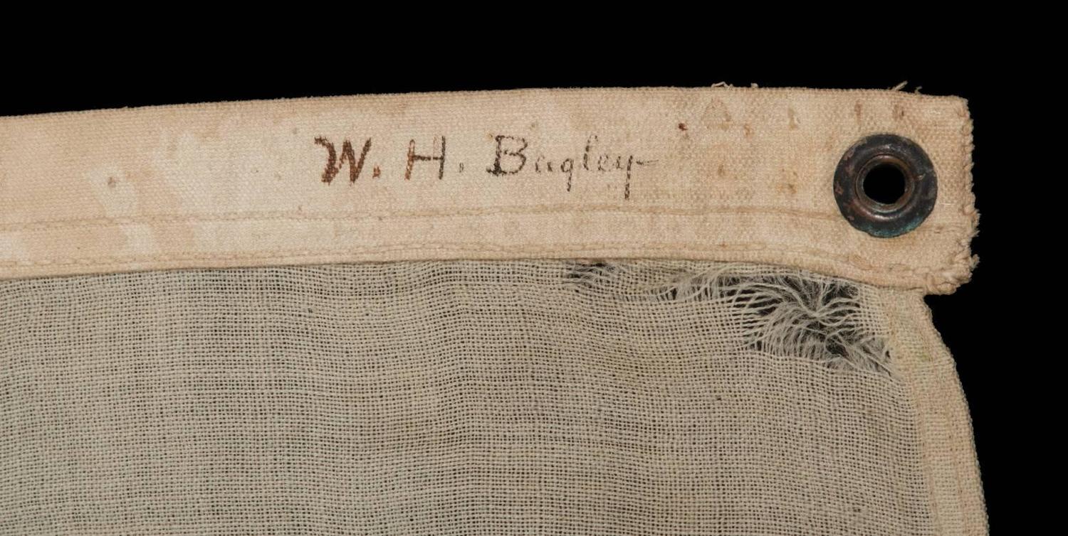 American Revenue Cutter Service Ensign (Flag) Belonging to Cpt. William ...