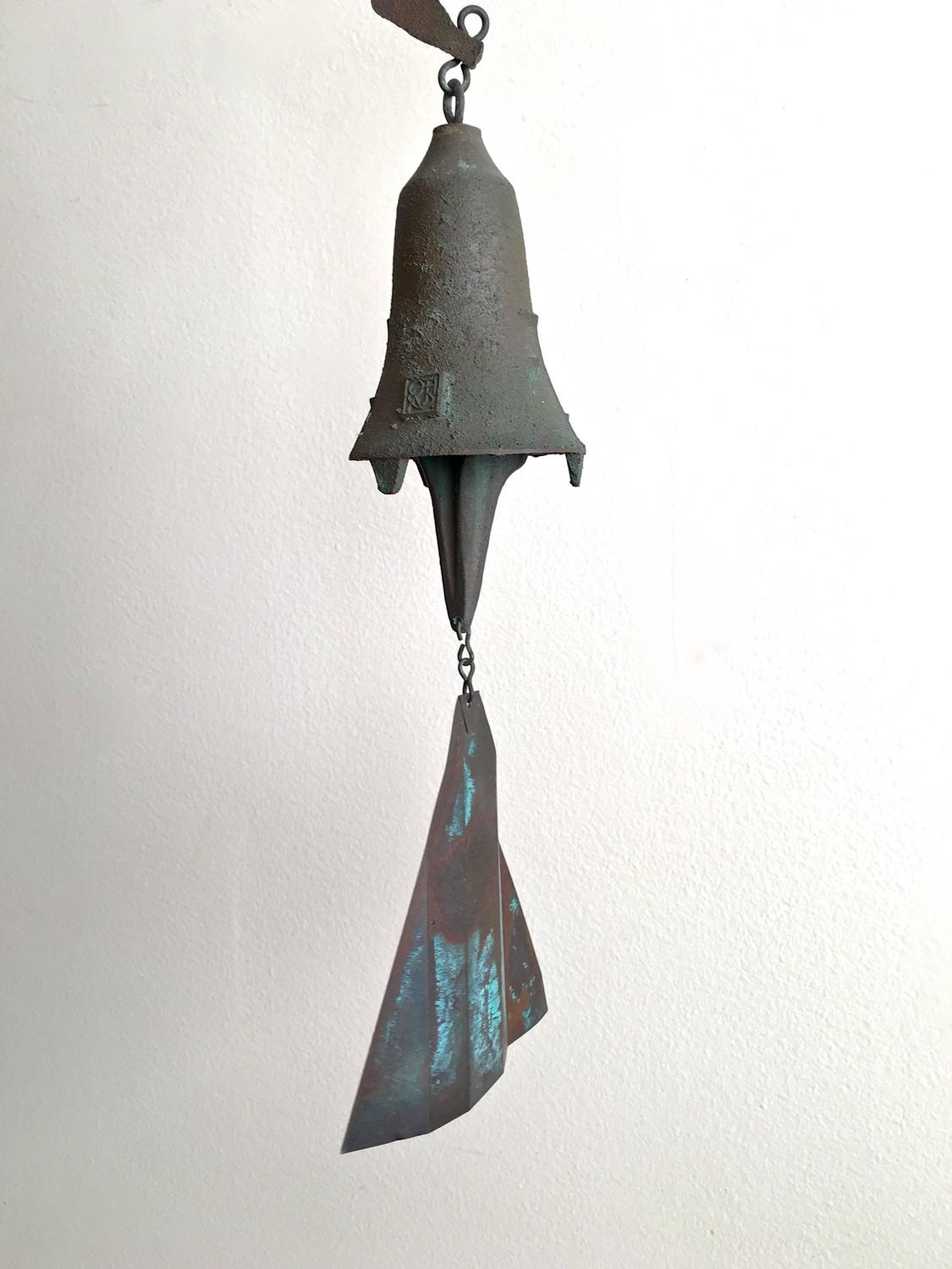 Early Paolo Soleri Wind Bell in Cast Bronze at 1stdibs