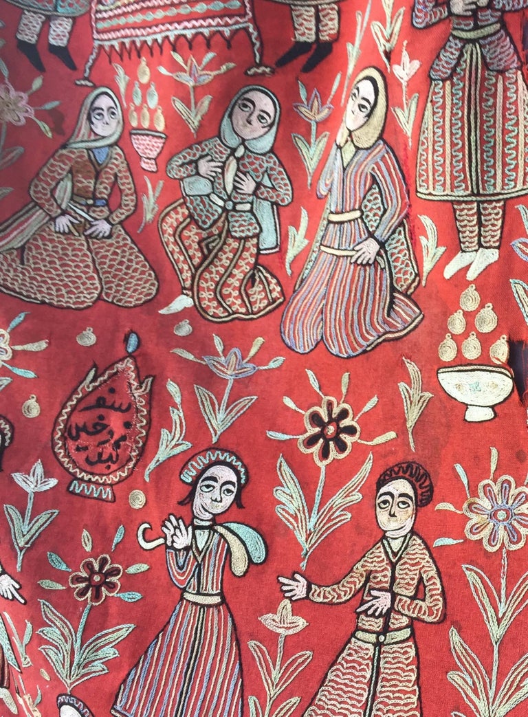 Persian Vintage Textile For Sale at 1stDibs