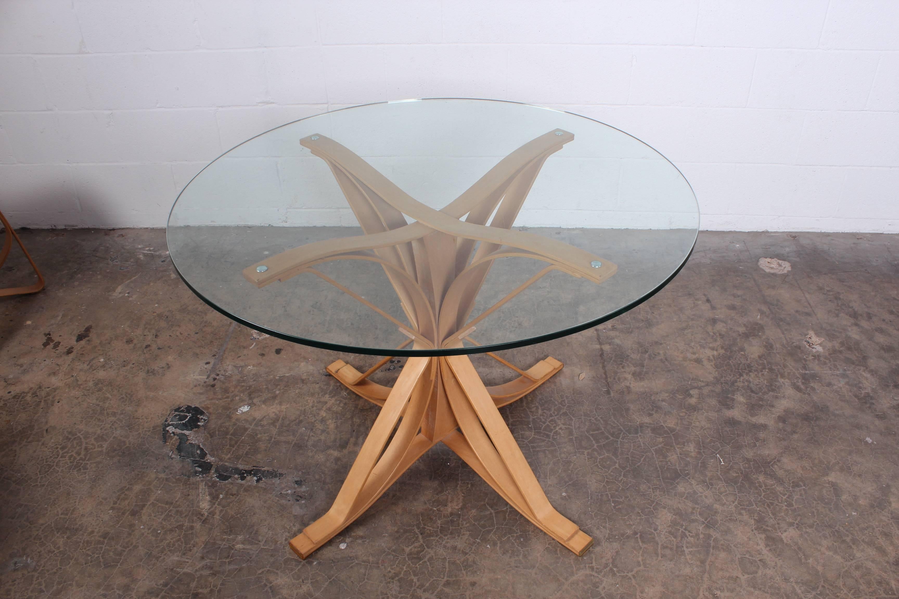Dining Table and Chairs by Frank Gehry at 1stDibs