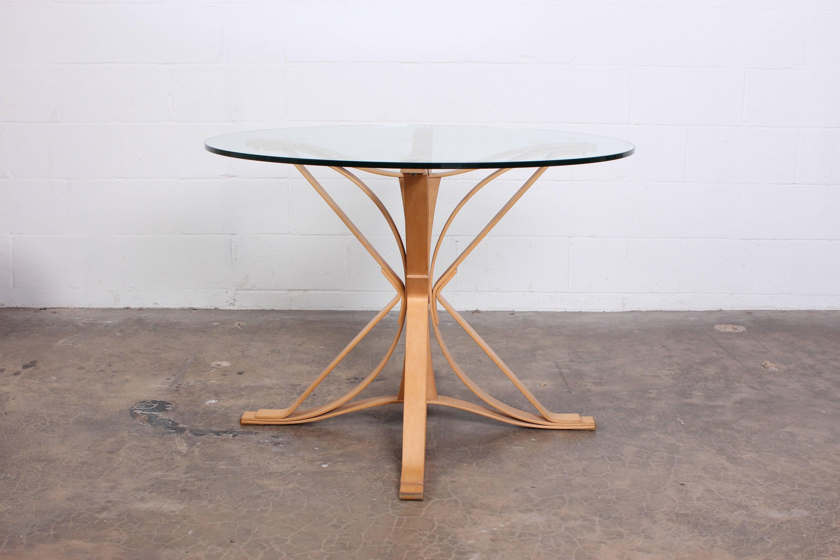 Dining Table and Chairs by Frank Gehry at 1stDibs