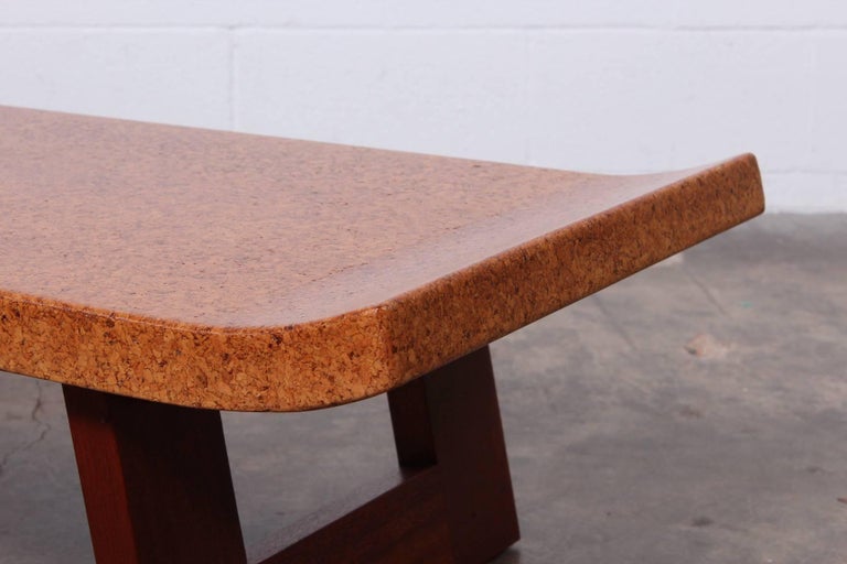 Paul Frankl Cork Top Bench at 1stDibs