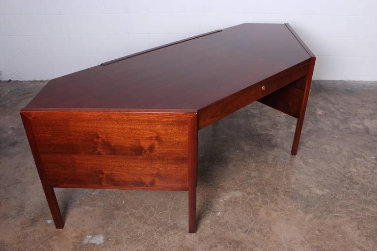 Hexagonal Desk by Edward Wormley for Dunbar at 1stDibs