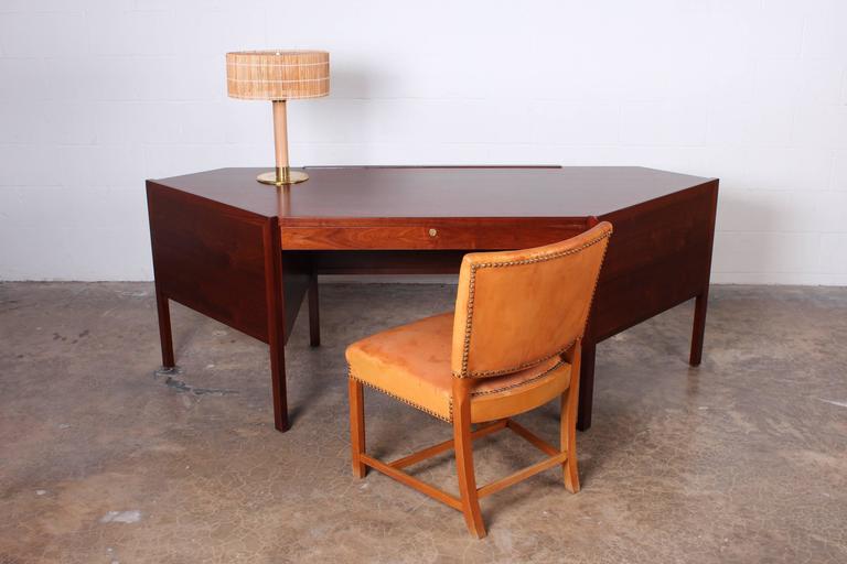 Hexagonal Desk by Edward Wormley for Dunbar at 1stDibs