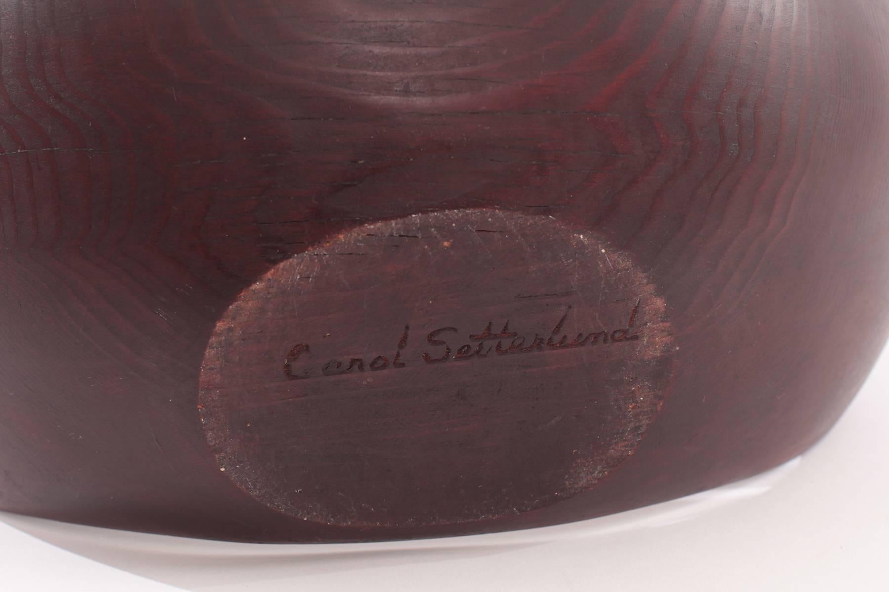 Phenomenal Redwood Sculpture by Carol Setterlund at 1stDibs