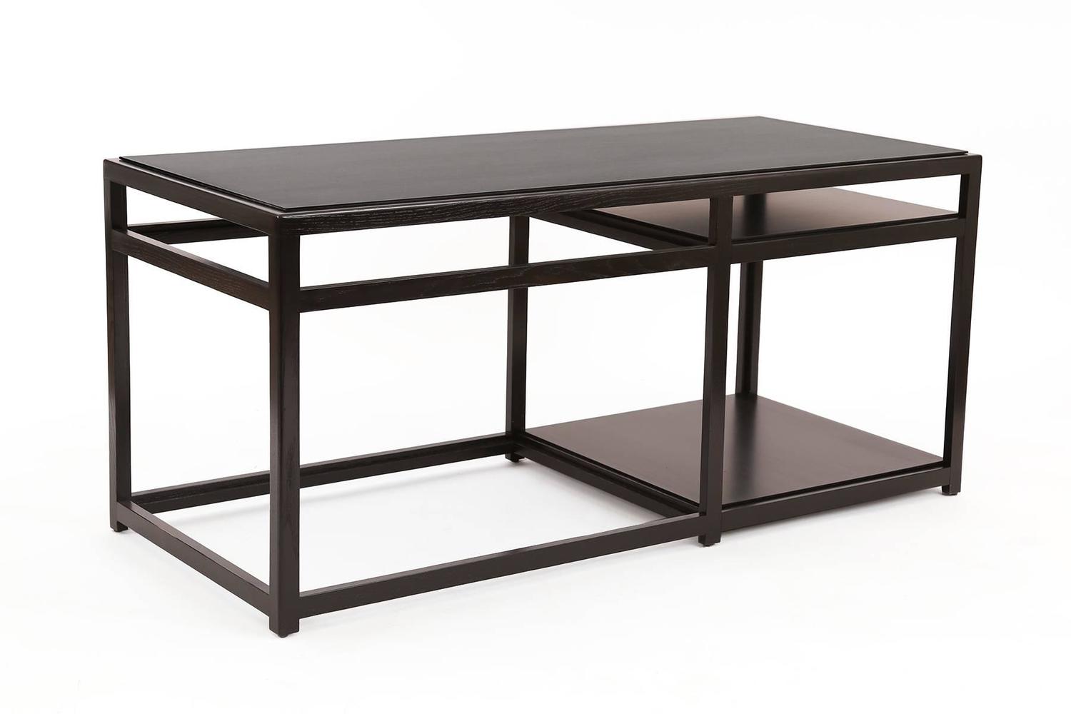 Interlocking Ebonized Tables by Wormley for Dunbar For Sale at 1stdibs