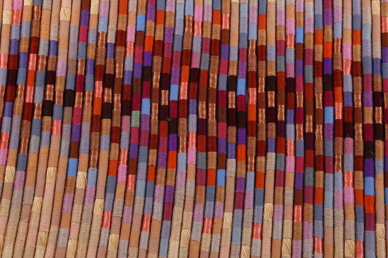 Rare and Important Fiber Art Wall Hanging by Kris Dey at 1stDibs