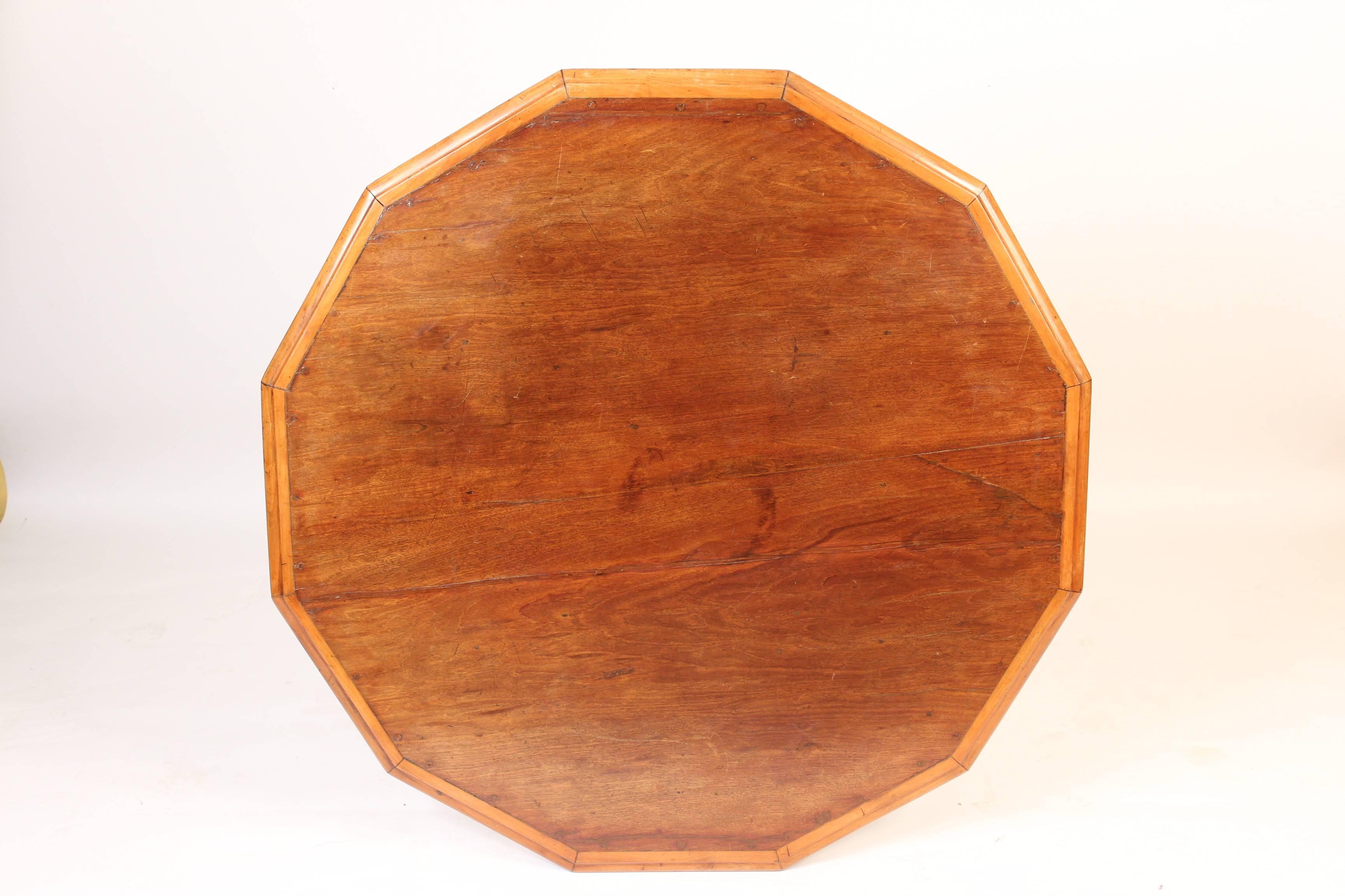 19th Century Center Table with Lion Form Feet at 1stDibs