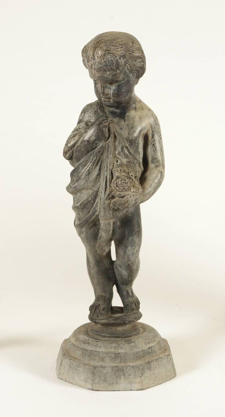 Lead Statues Depicting "the Four Seasons" at 1stDibs