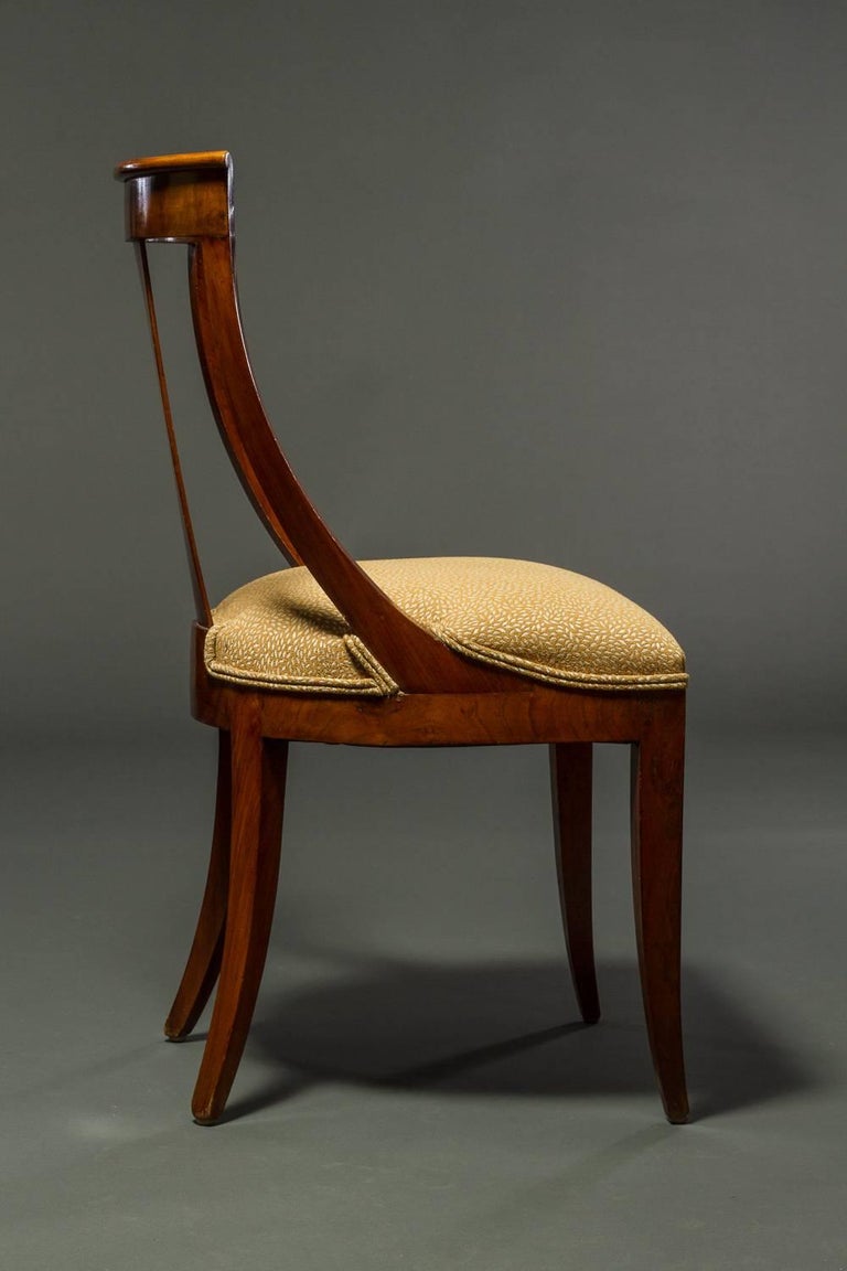 Set of Four Biedermeier Chairs at 1stDibs