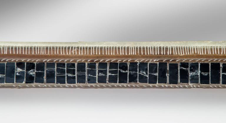 Edward Zajac, Rare and Large Resin and Glass Mirror at 1stDibs