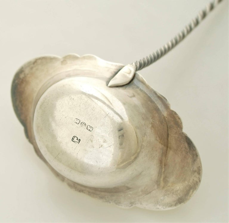 George Sharp Coin Silver Punch Ladle For Sale at 1stDibs