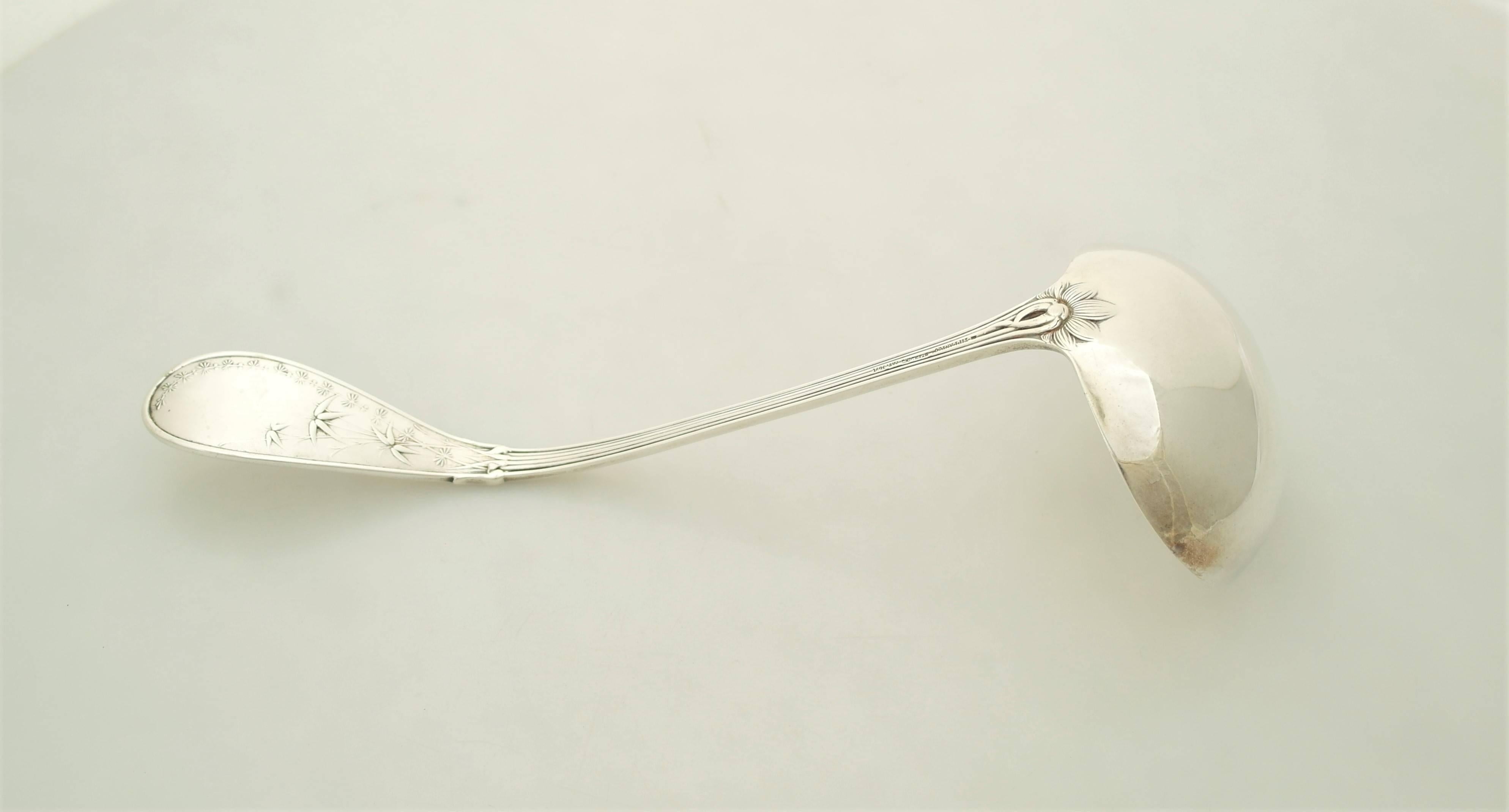 Tiffany and Company Japanese Pattern Sterling Silver Ladle For Sale at ...
