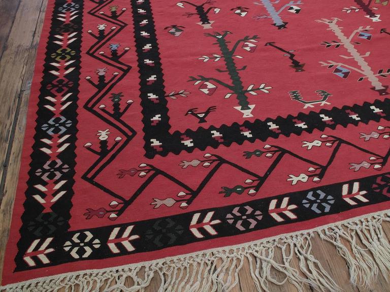 Large Sharkoy Kilim Rug For Sale at 1stDibs | large kilim rugs