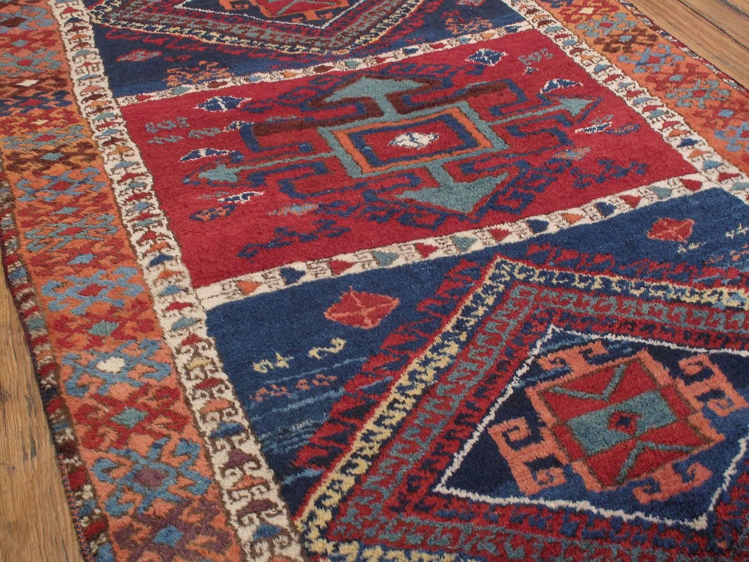 Fantastic Antique Kurdish Rug For Sale at 1stdibs