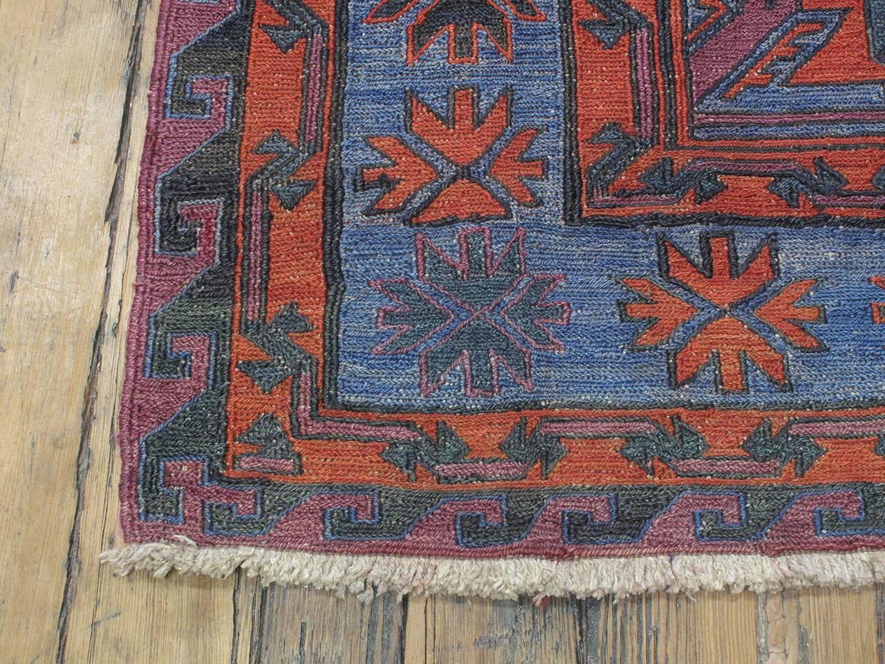 Large Caucasian Sumak Carpet at 1stDibs