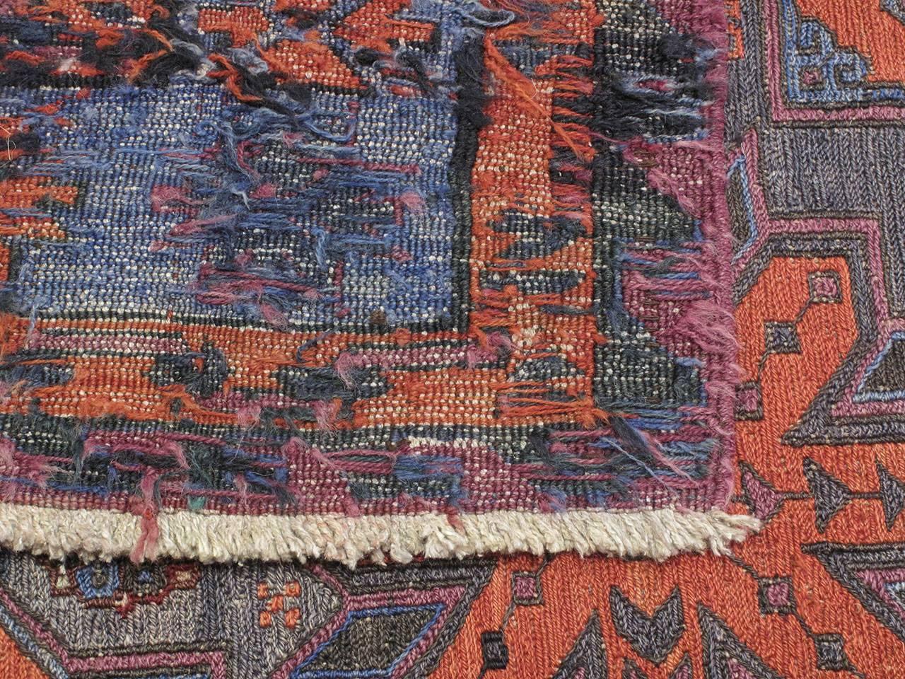 Large Caucasian Sumak Carpet at 1stDibs