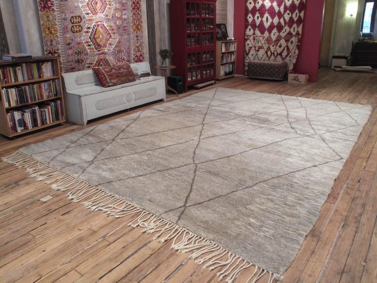 Large Contemporary Moroccan Carpet at 1stDibs