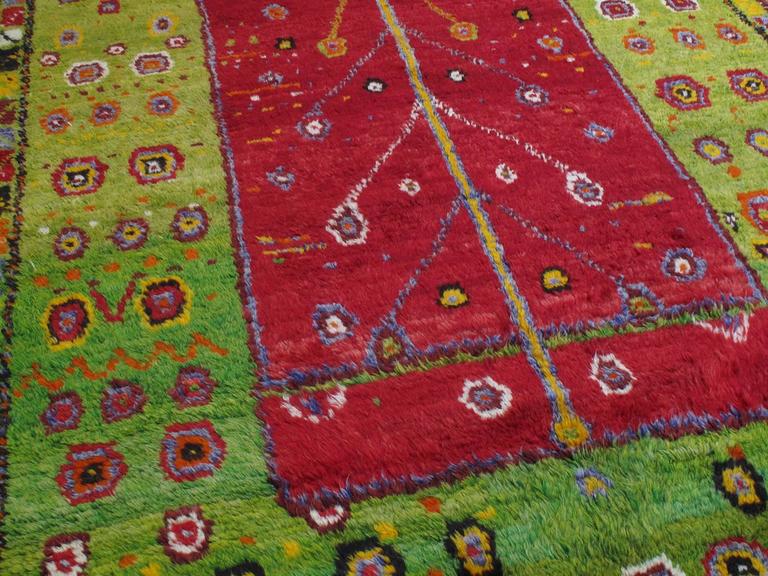 Festive "Tree-of-Life" Rug For Sale at 1stDibs