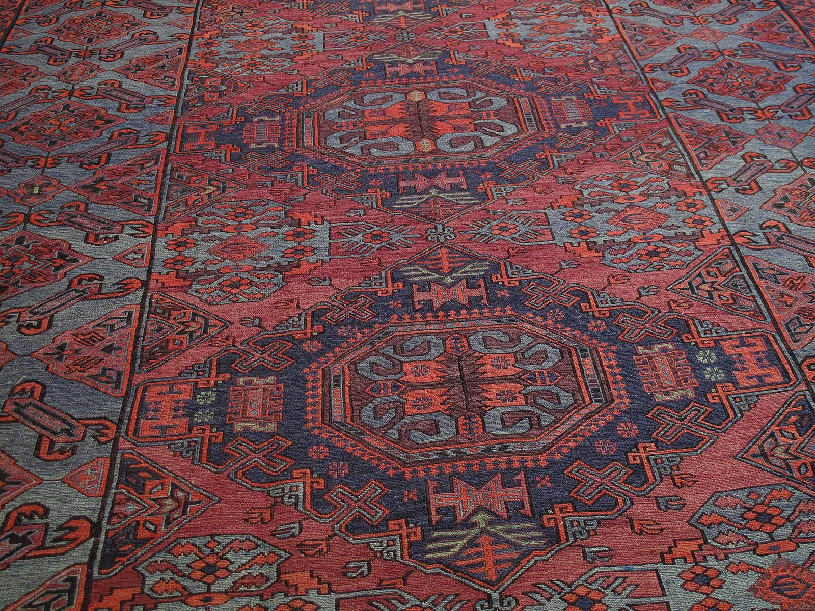 Caucasian Sumak Carpet at 1stDibs