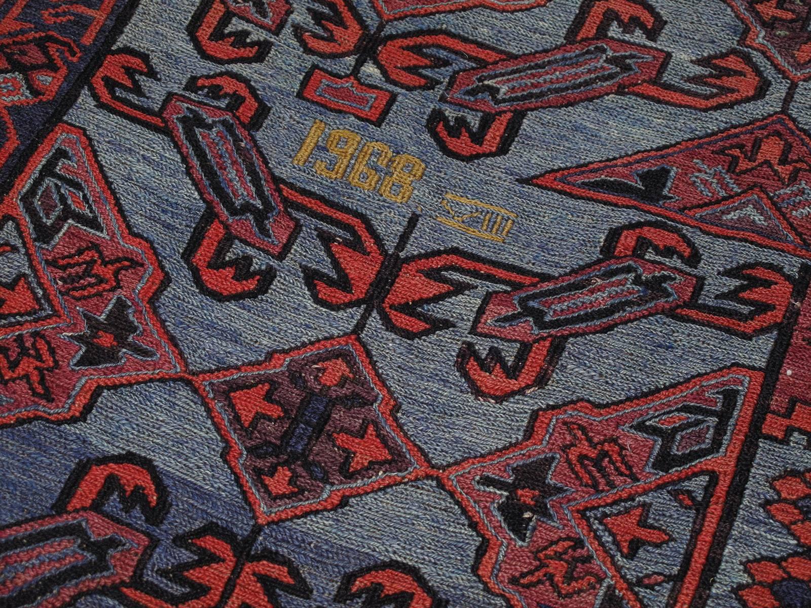 Caucasian Sumak Carpet at 1stDibs