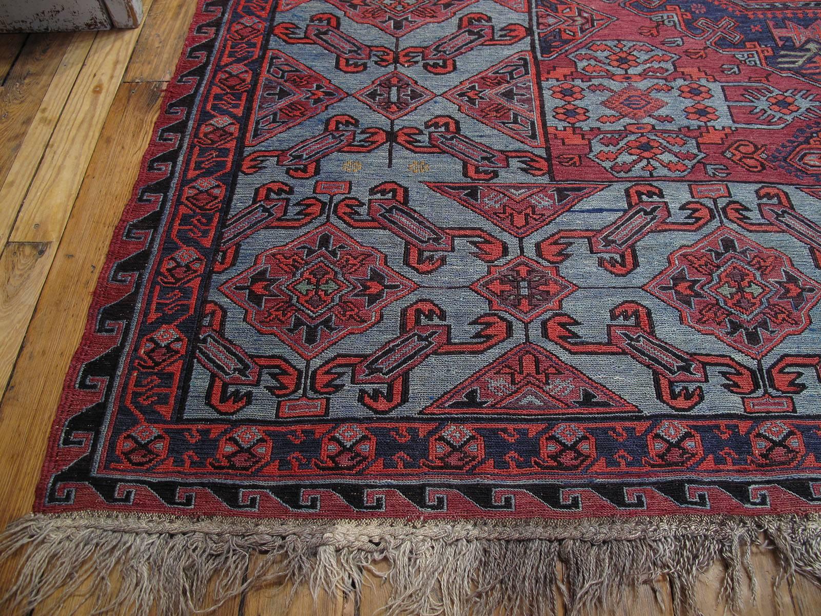 Caucasian Sumak Carpet at 1stDibs