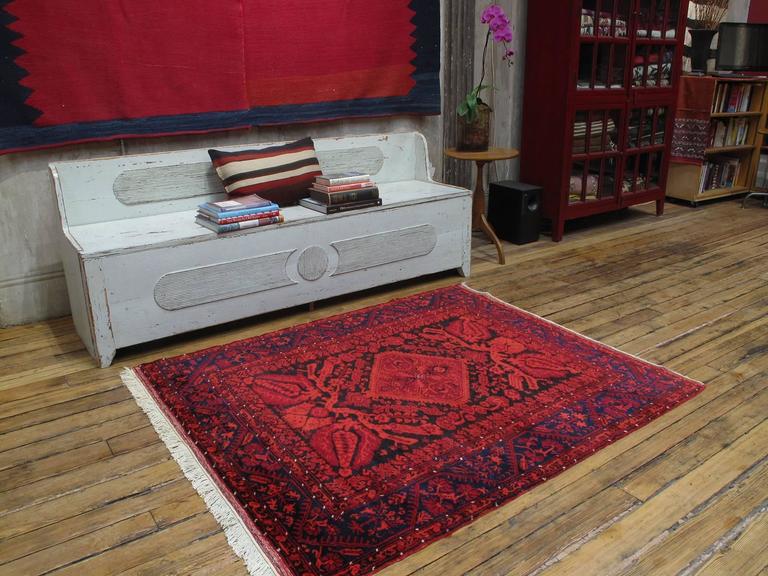 Kula Rug with Tulips and Carnations For Sale at 1stDibs