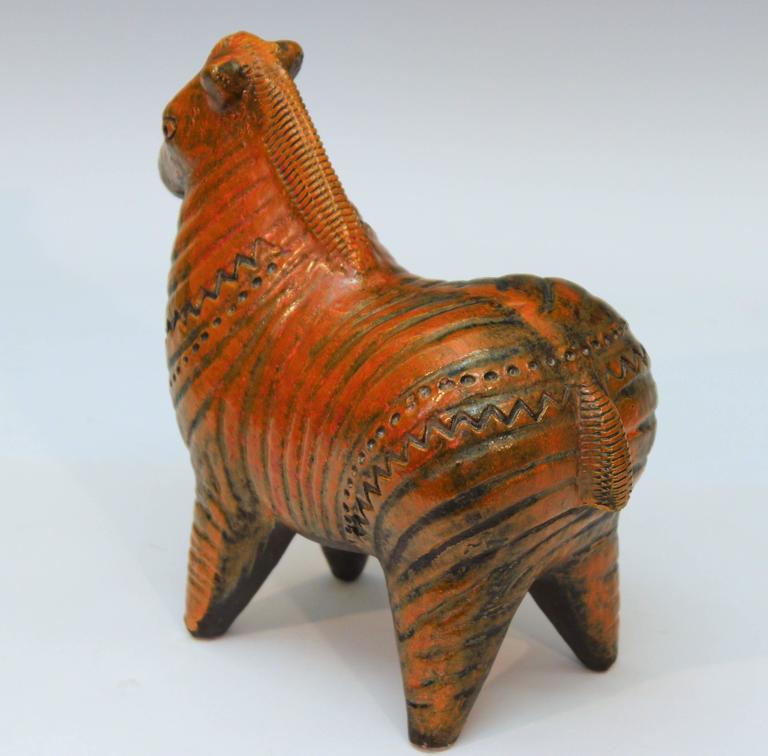 Bitossi Horse Pottery Ceramic Italian Raymor Vintage, Mid-Century ...