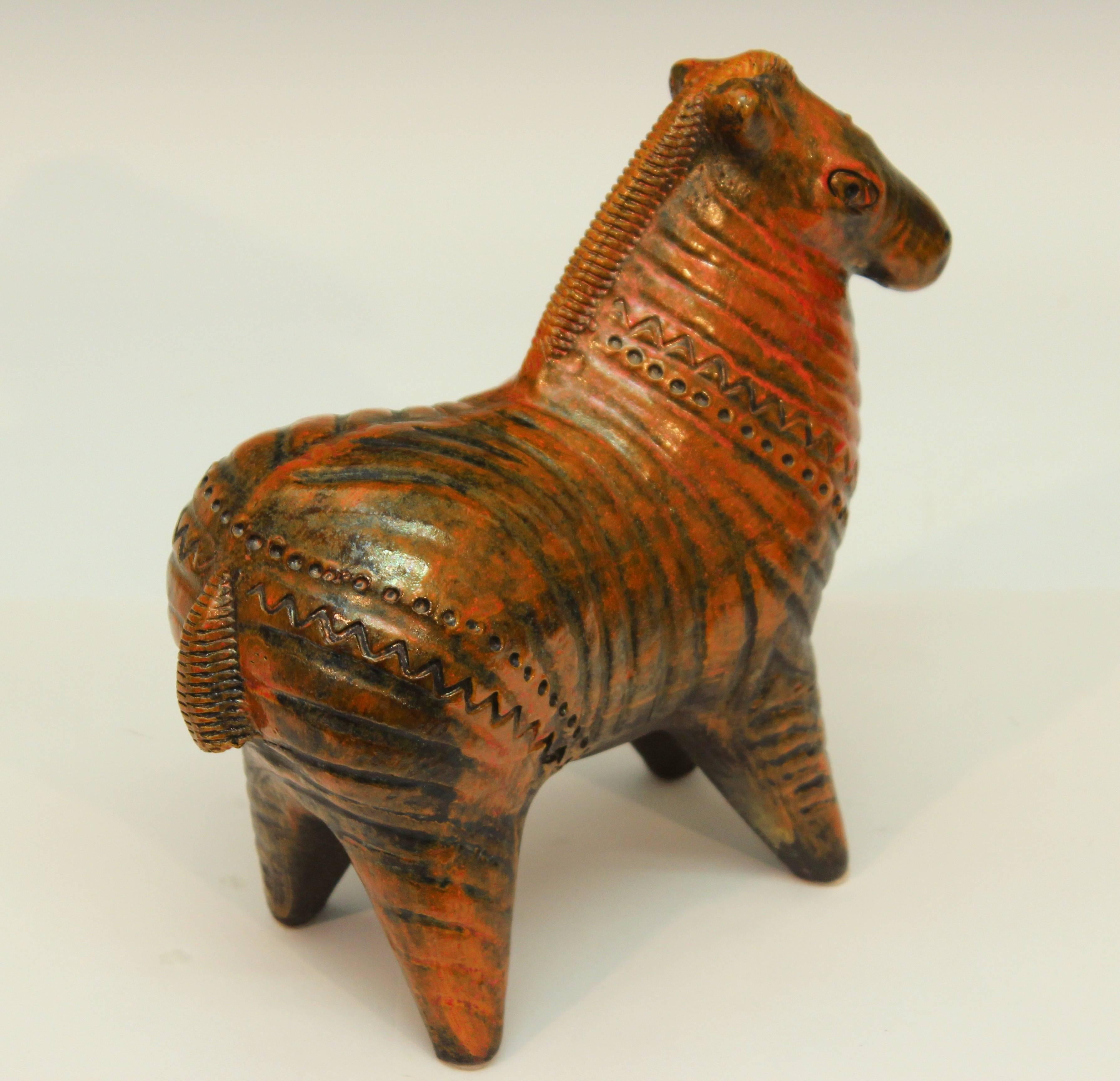Bitossi Horse Pottery Ceramic Italian Raymor Vintage, Mid-Century ...