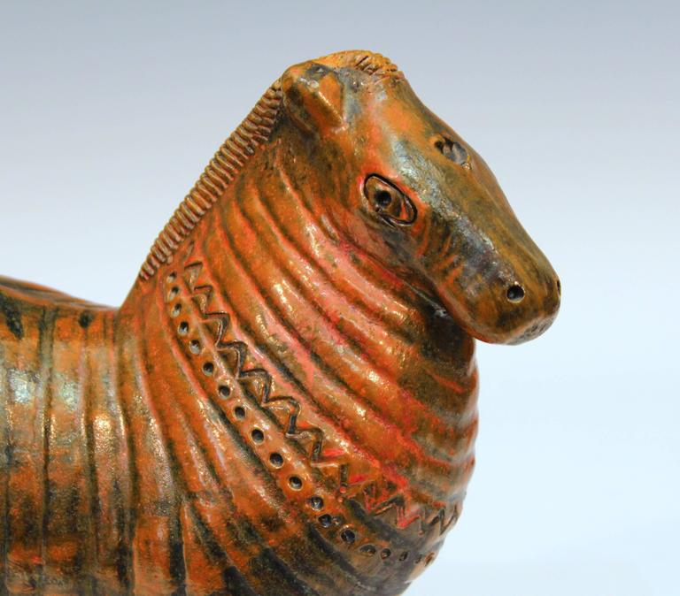 Bitossi Horse Pottery Ceramic Italian Raymor Vintage, Mid-Century ...