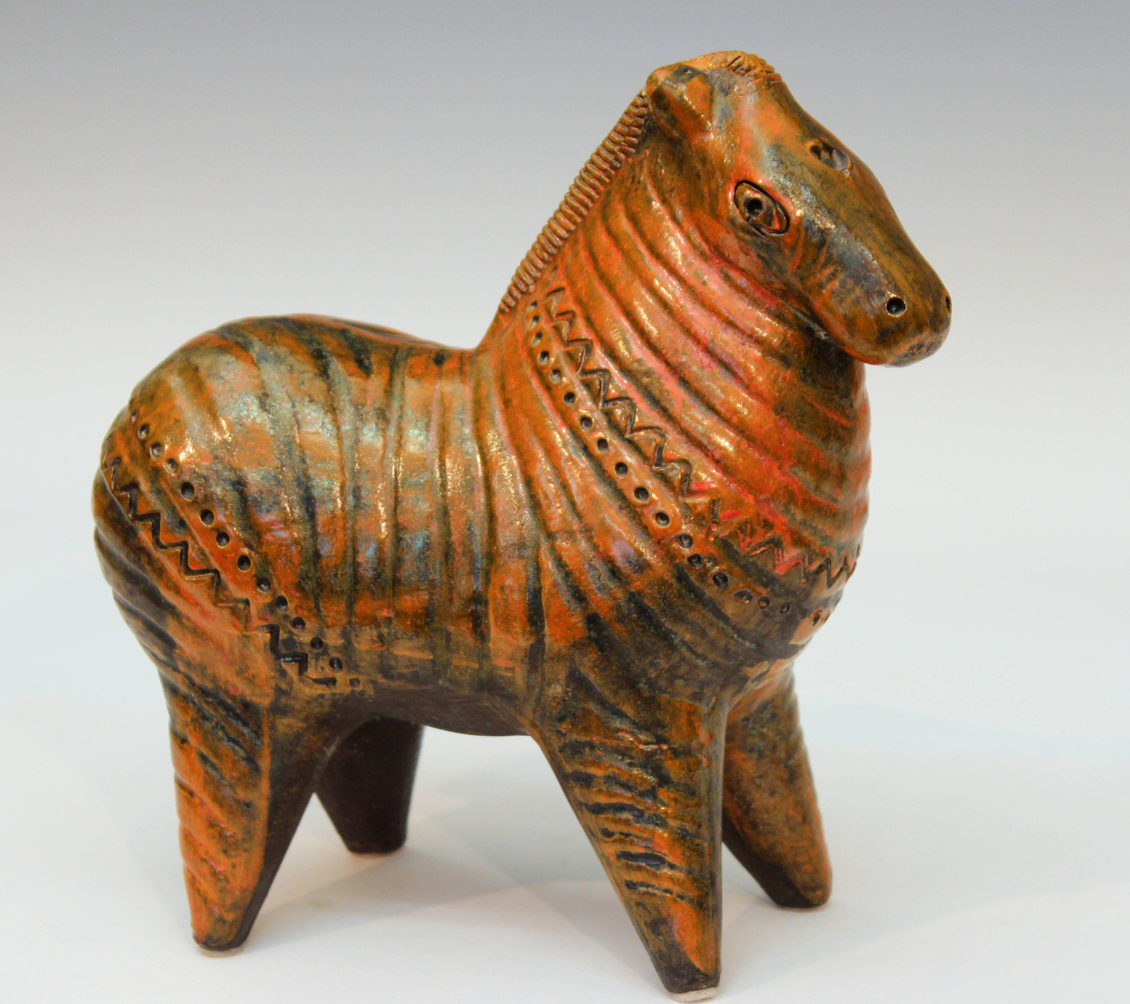 Bitossi Horse Pottery Ceramic Italian Raymor Vintage, Mid-Century ...