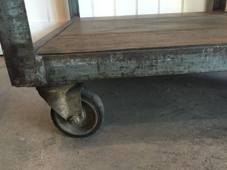 Vintage Industrial Cart For Sale at 1stDibs