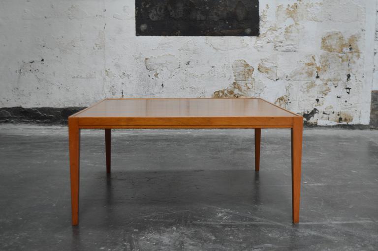Handsome Square Art Moderne Coffee Table For Sale at 1stDibs