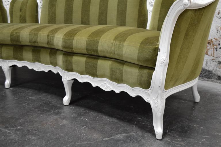 Antique Hollywood Regency Rococo Style Sofa at 1stDibs