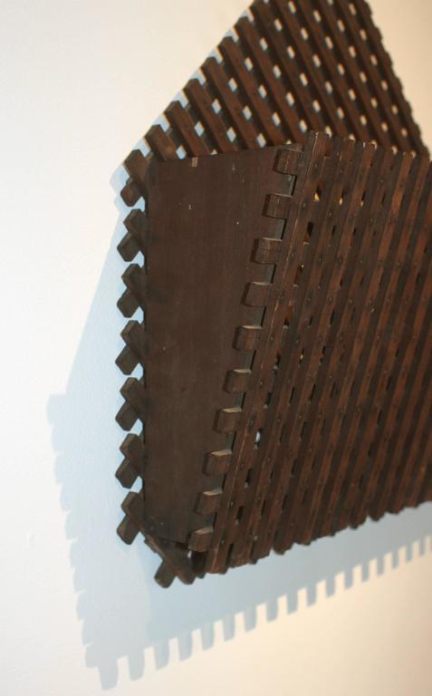 Large Latticework Wall Pocket, American, circa 1940 For Sale at 1stDibs