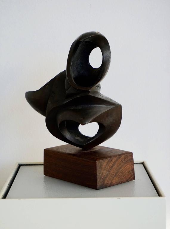 Abstract Bronze Sculpture at 1stDibs
