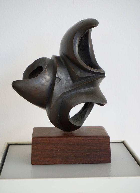 Abstract Bronze Sculpture at 1stDibs
