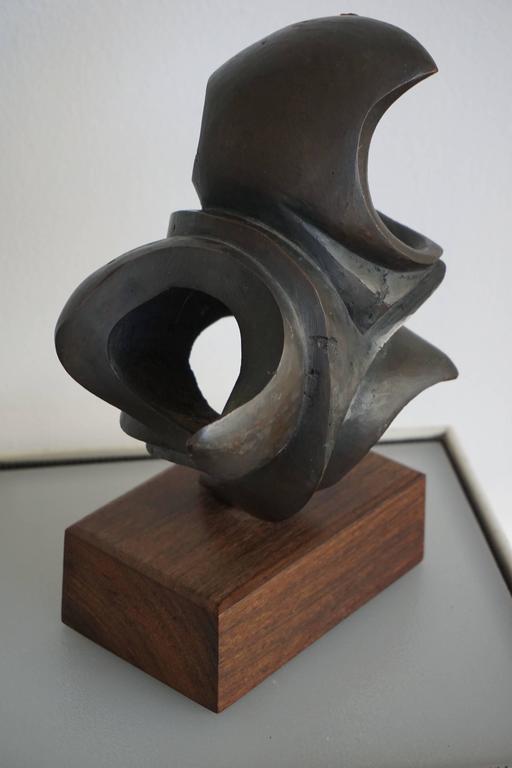 Abstract Bronze Sculpture at 1stDibs